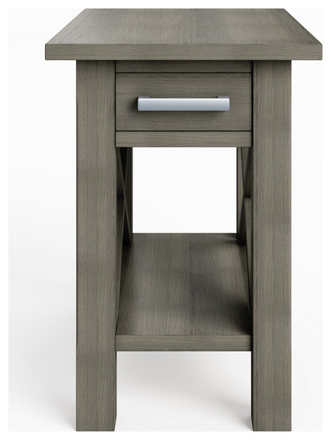 Kitchener Narrow Side Table - Transitional - Side Tables And End Tables ...