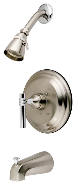 Milano Single Handle Tub & Shower Faucet - Transitional - Tub And ...