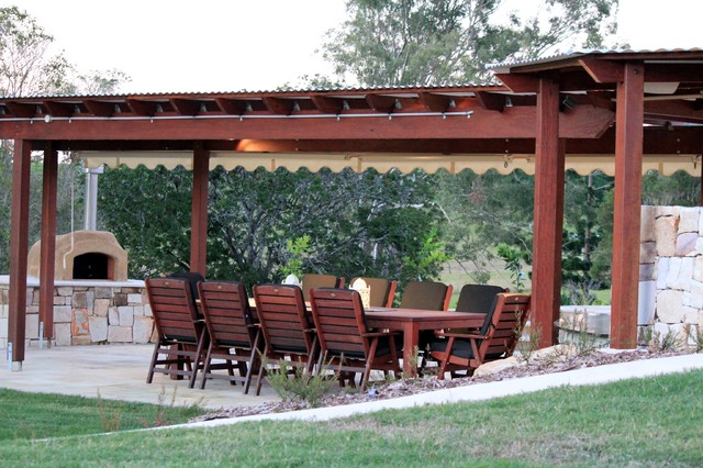 Rustic Landscaping Areas