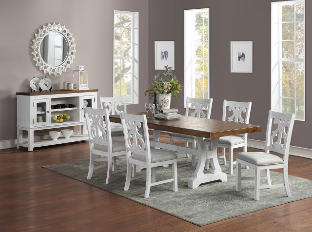 Rectangular Dining Table - Farmhouse - Dining Tables - by Simple Relax ...