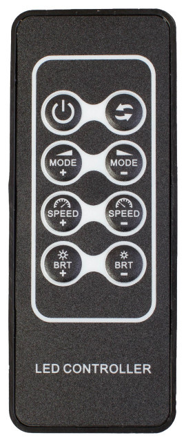 Chase effect LED controller with remote control SPI for LED light strip ...