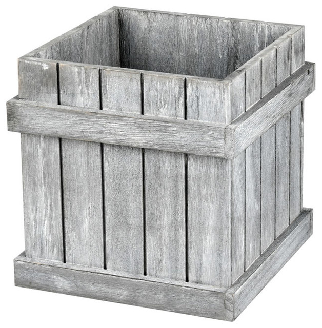 Vickerman 10" Wooden Panel Box Set/2 - Farmhouse - Storage Bins And ...