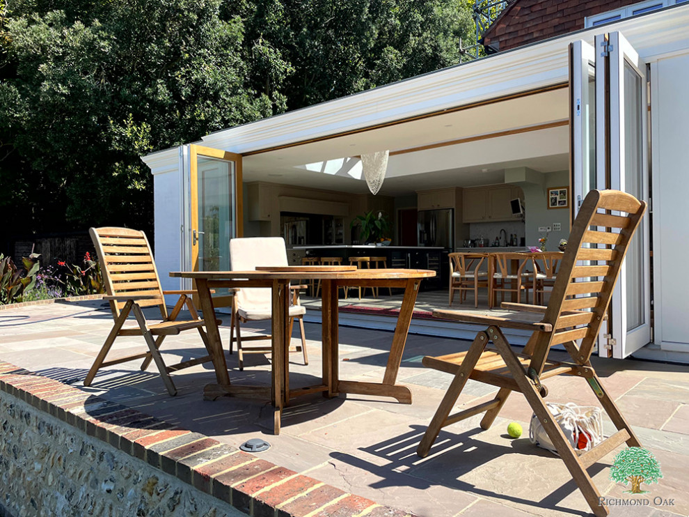 Giles Oak Orangery Kitchen Extension - Contemporary - Conservatory ...