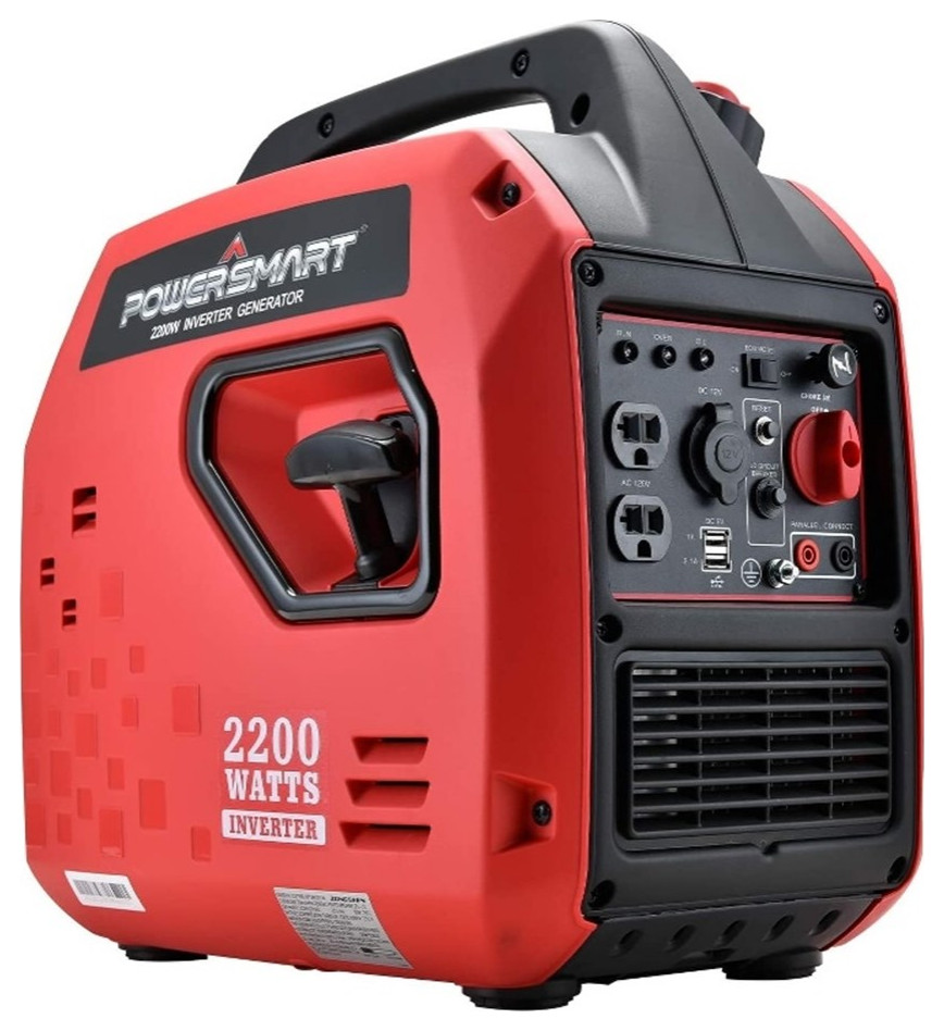Portable Generator 2200 Watts Inverter Generator Gas Powered Super ...