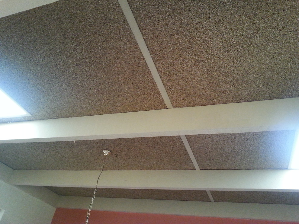 Need help with 'natural' pebble ceilings in 70s house | Houzz AU