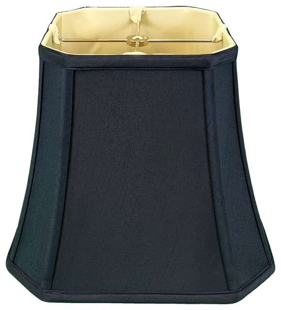 Royal Designs Square Cut Corner Bell Lamp Shade, 7.5"x12"x10.25 ...