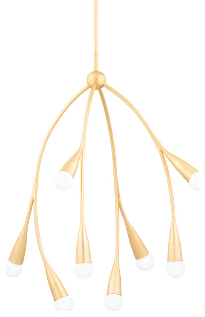 Mitzi H689708 Elsa 8 Light Chandelier - Contemporary - Chandeliers - by ...