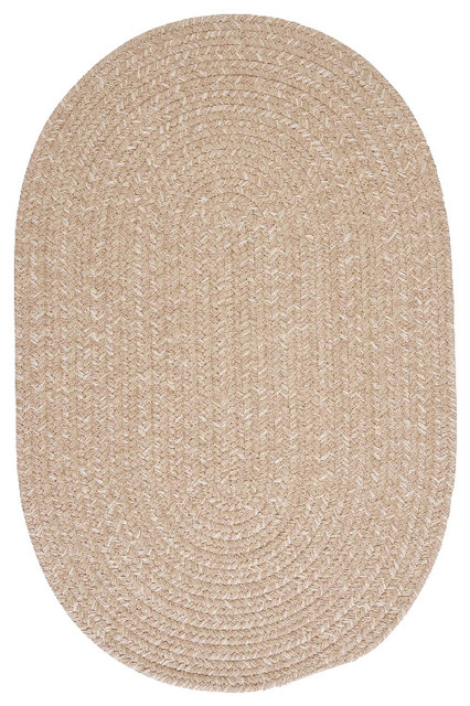Tremont Rug, Oatmeal, 2'x3' Oval, 2'x3' Oval - Contemporary - Area Rugs ...