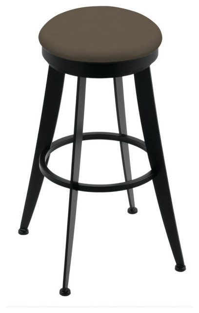 Holland Laser 900 30" Swivel Bar Stool - Black/Canter Earth ...
