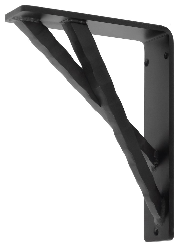 Torches Wrought Iron Corbel, 2" Wide, 9x11 - Craftsman - Brackets - by ...