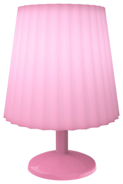 Touch Sensor Lamp-Battery Operated LED Light With Stepless Dimmer, Pink ...