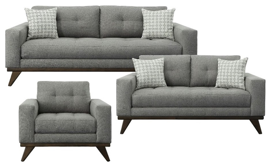 Picket House Furnishings Summa 3PC Set with Sofa Loveseat and Chair in ...