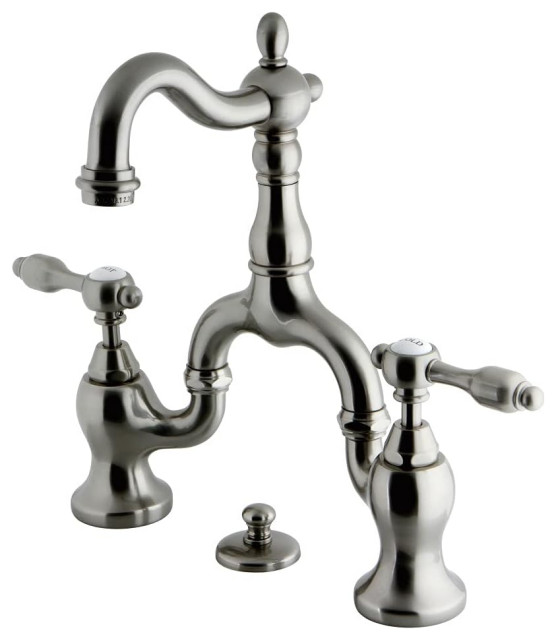 Traditional Bathroom Faucet, Unique Design With 2 Handles - Traditional ...
