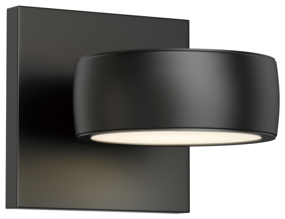Modular LED Outdoor Wall Sconce in Black - Modern - Outdoor Wall Lights ...