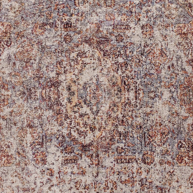 Olivia Collection Artisan Old English Style Rug Rectangle 5' x 7' Red ...