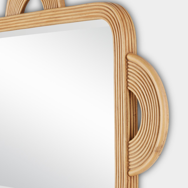 Santos Sea Sand Rectangular Mirror - Tropical - Wall Mirrors - by ...