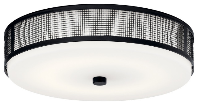 Kichler Ceiling Space LED Flush Mount - Traditional - Outdoor Flush ...