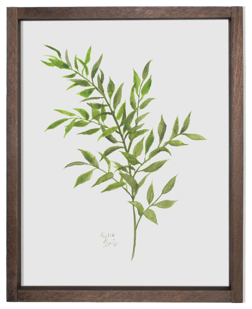 "Nature's Lace 1" Italian Ruscus Farmhouse Signs, 13x19 - Farmhouse ...