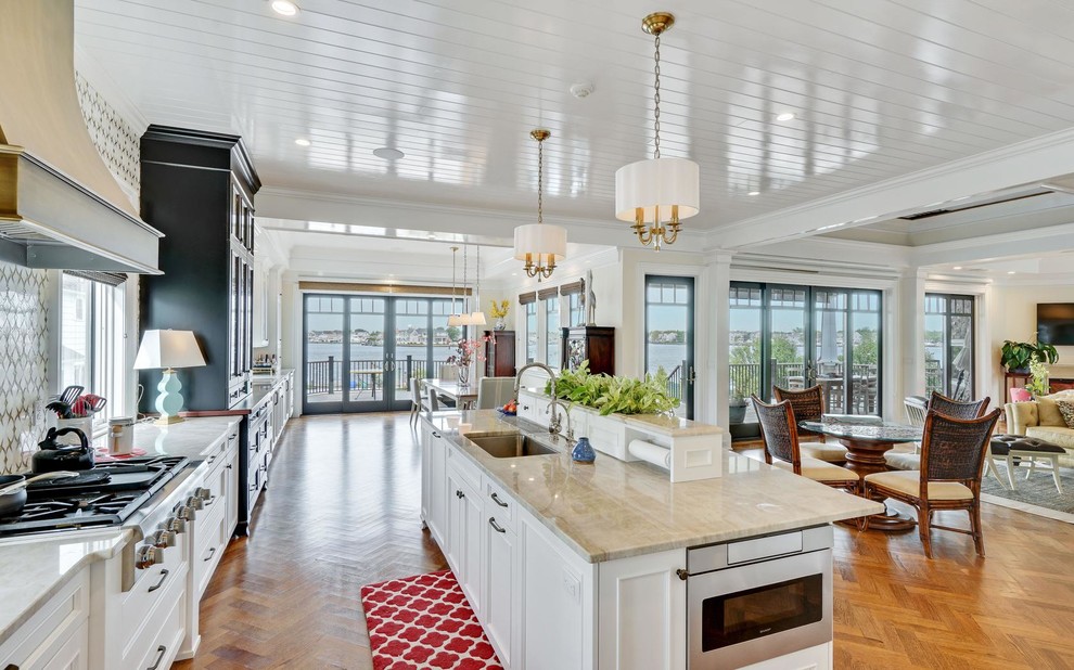 Bay Head, NJ -Custom Waterfront - Kitchen - New York - by Richard W ...