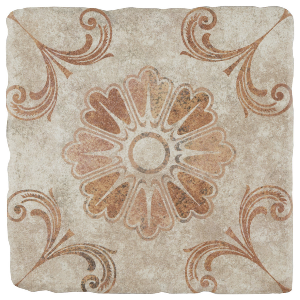 Costa Arena Decor Ceramic Floor and Wall TileFleur, Sample ...
