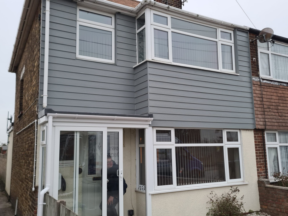 James Hardie Cement Board Cladding - Contemporary - Exterior - Kent ...