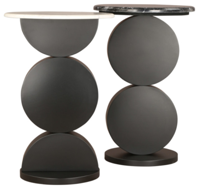 Geometric Base Side Table | Liang & Eimil Pop - Contemporary - Side ...