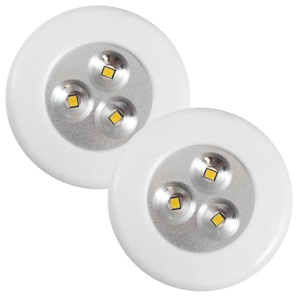 Lite-N-Up LED Utility Light, White 35 Lumens Warm 3000k, 2 Pack ...