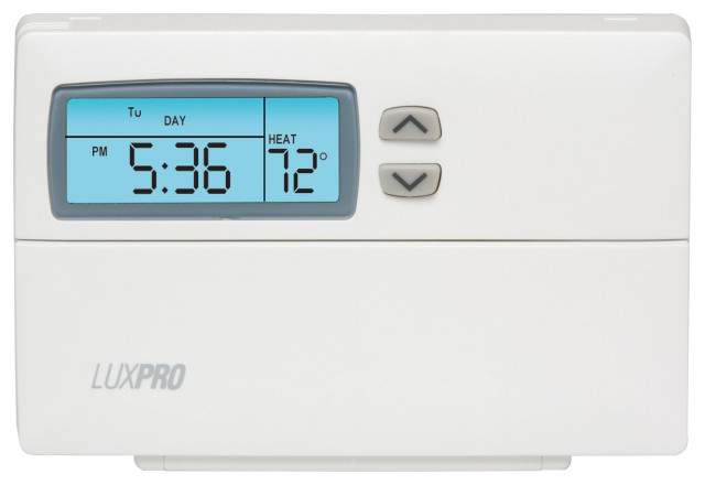 FBA_PSP511LC Thermostat Separate Program for Heating and Cooling, White ...