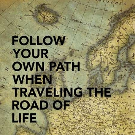 Your Own Path Poster Print by Jace Grey - Item # VARPDXJGSQ182A2, 12 x ...
