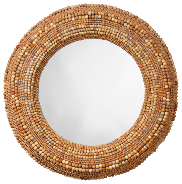 Strand Beaded Mirror - Beach Style - Wall Mirrors - by Sideboards and ...