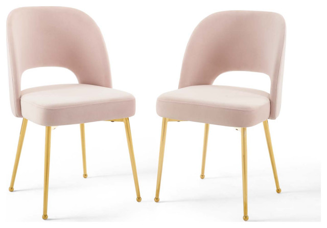 Rouse Dining Room Side Chair Set of 2 EEI-4162-CHA - Midcentury ...