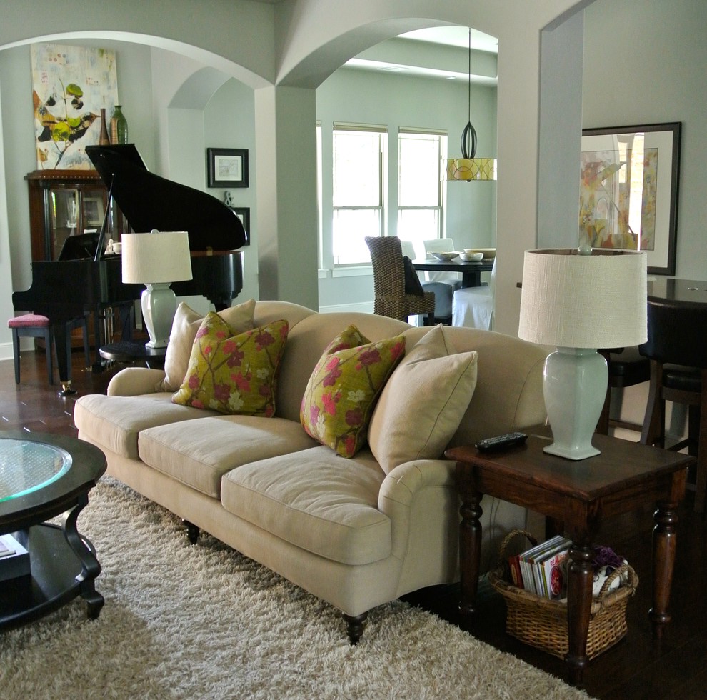 austin redesign | the living room - Eclectic - Charlotte - by The ...