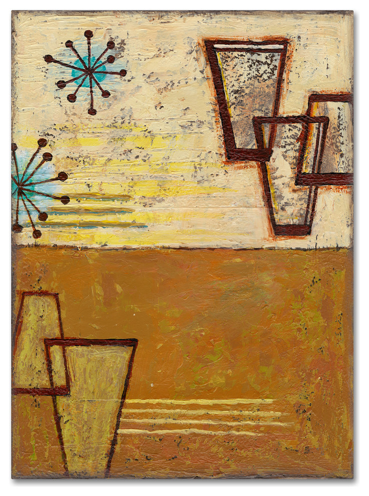 Rachel Paxton 'Sterling Cooper 9' Canvas Art, 18"x 24" - Midcentury ...