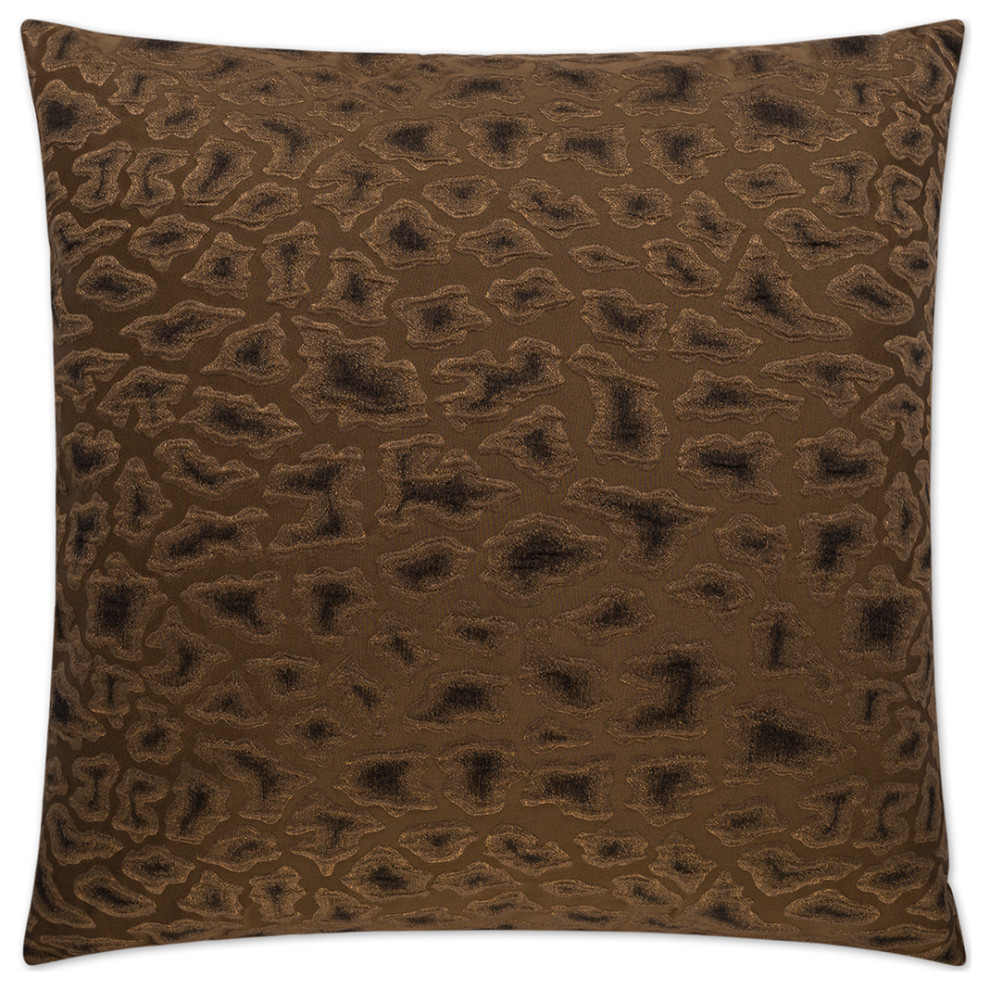 Cabenet Pillow - Chocolate, 24" x 24" - Contemporary - Decorative ...
