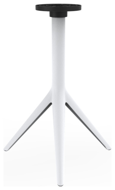 Mari-Sol, Table Base, 3 Leg Base, 28.75", Fixed/Powder Coated Cast ...
