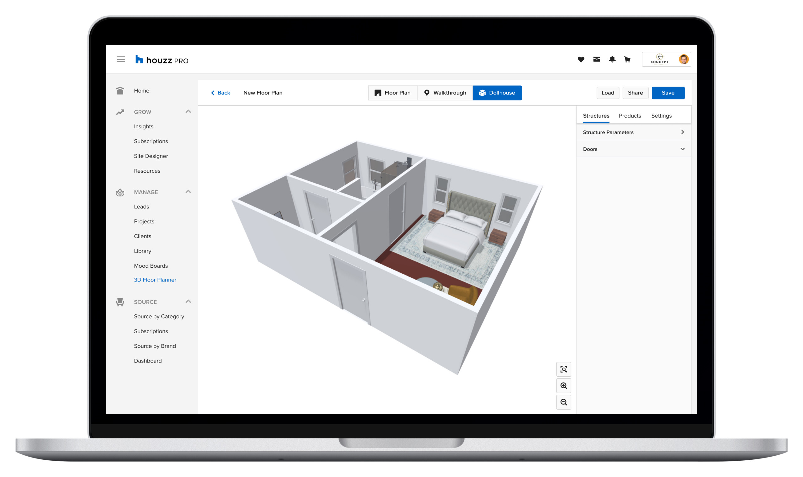 Introducing the Houzz Pro Room Measurement Tool for Designers