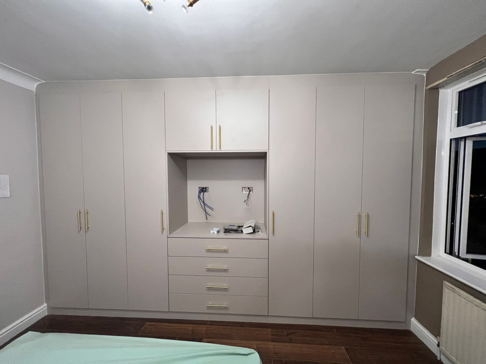 Hinged Wardrobe with Tv Unit in Harrow by Kudos Interior Design ...