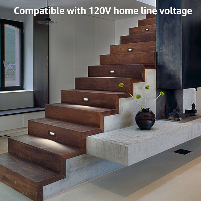 Leonlite 3 Pack 5CCT LED Step Light Dimmable Indoor Outdoor ...