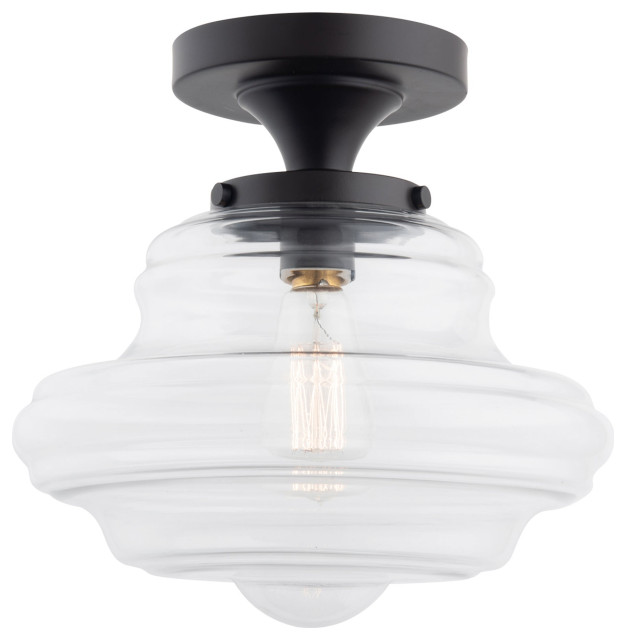 Luxury Modern Farmhouse Ceiling Light, Dark Bronze, ULB2300 - Farmhouse ...