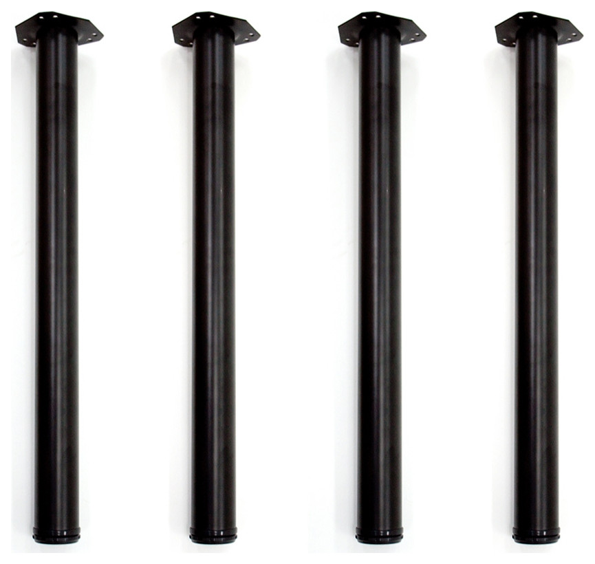 Kee Post Table Legs (Set of 4)- Black - Contemporary - Desks And ...