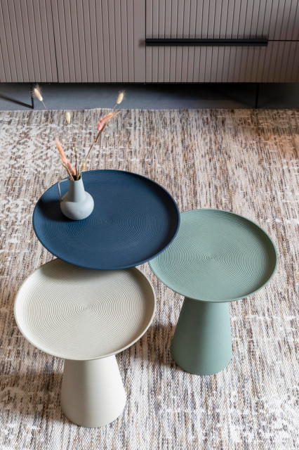 Modern Pedestal Side Table M | DF Ringar - Contemporary - Side Tables ...