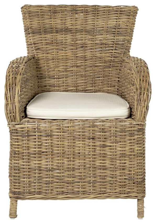 Natural Rattan Dining Chair, The Earthy Elegance, Belen Kox - Tropical ...