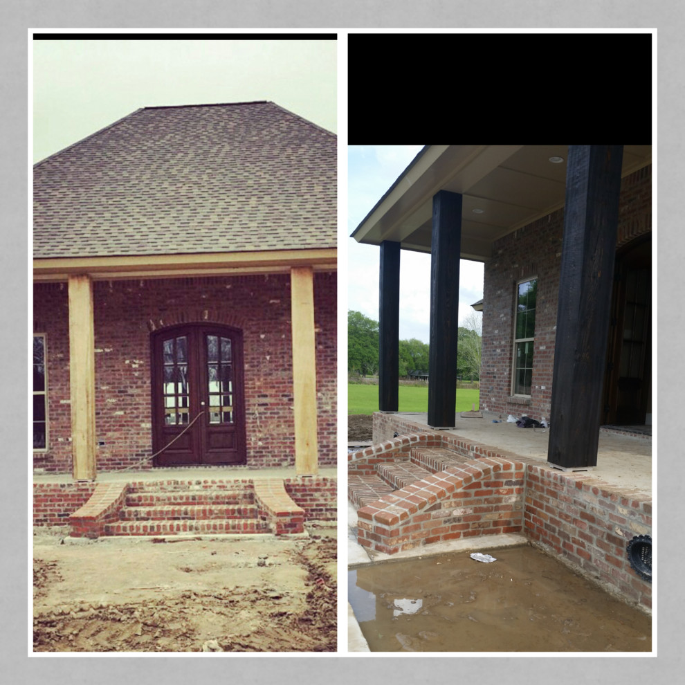 Advice Needed: Wooden Column Stain