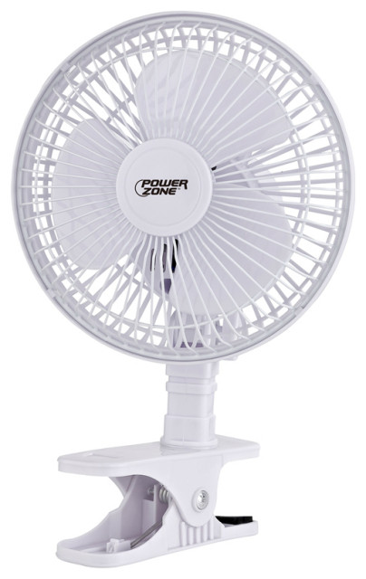 PowerZone F-0645 Clip-On Portable Electric Fan, 6" - Electric Fans - by ...