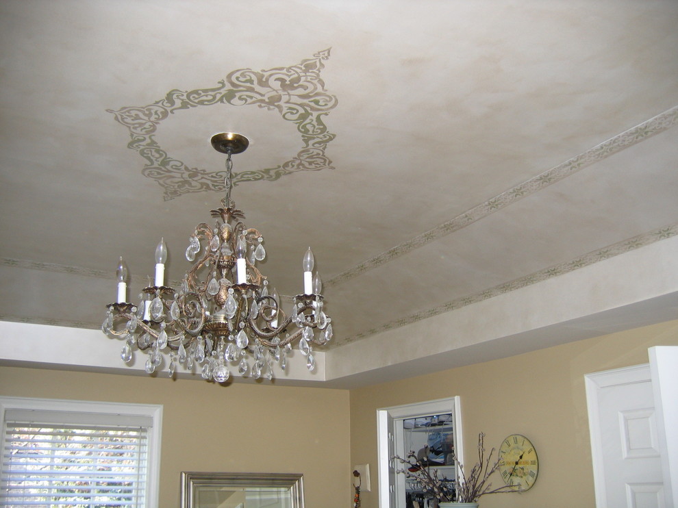 Stenciled ceilings - Bedroom - Detroit - by Creative Impressions | Houzz AU