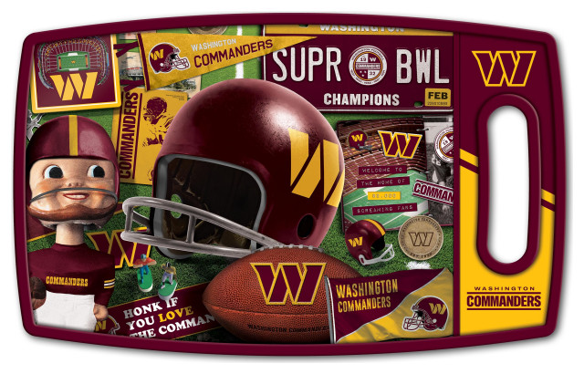 Washington Commanders Retro Series Cutting Board - Traditional ...