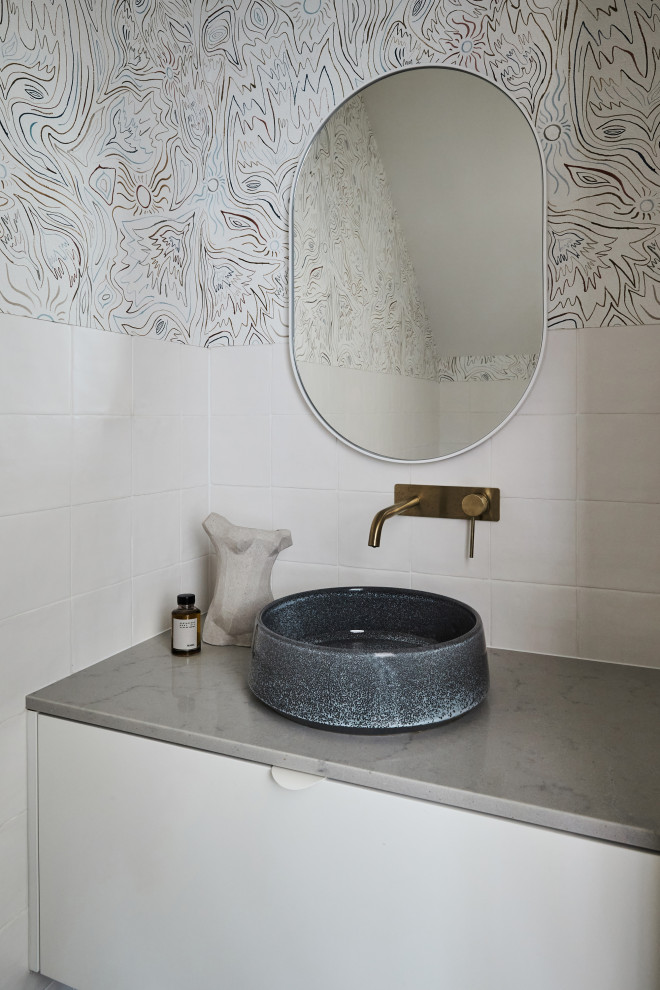 Colgate Cottage - Contemporary - Powder Room - Sydney - by User | Houzz