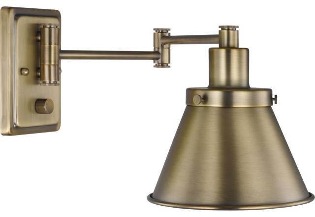 Progress Lighting P710085 Hinton 10" Tall Wall Sconce - Industrial ...