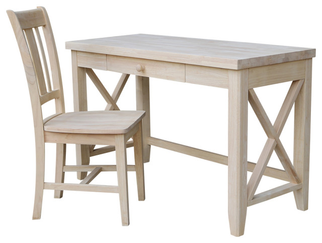 Hampton Desk With Chair - Transitional - Desks And Hutches - by ...