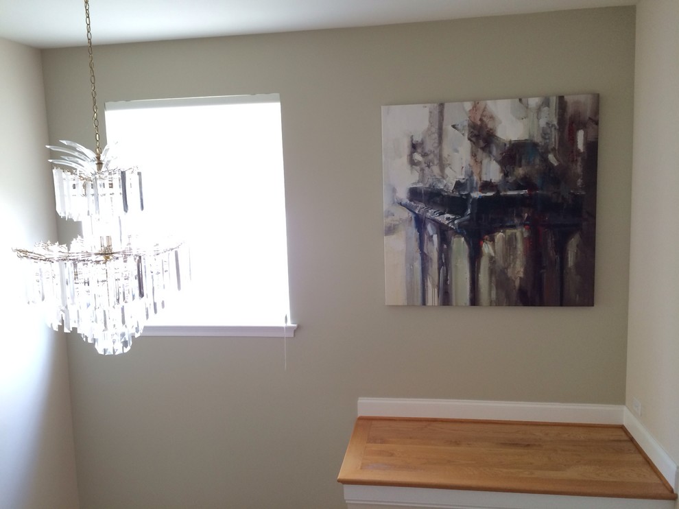Ideas for dead space above foyer coat closet | Houzz Forum